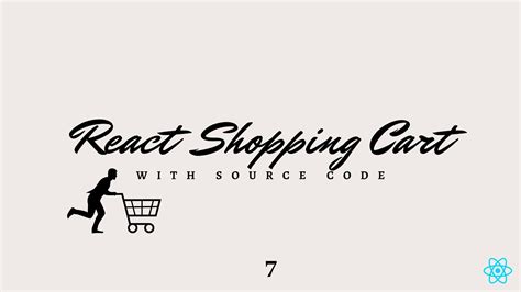 React Shopping Cart Part 7 Increment And Decrement Quantity Youtube