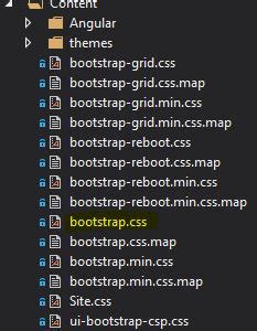 C Angular And Bootstrap Not Added To Bundle In Asp Net Mvc Stack Overflow