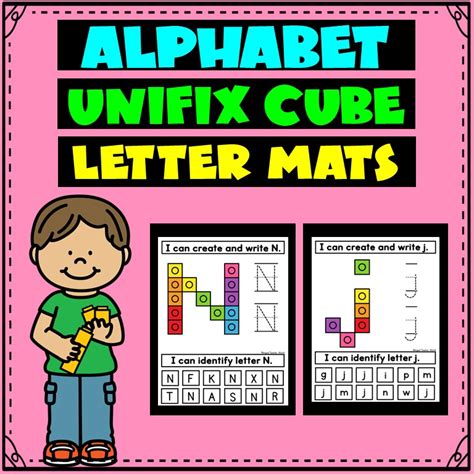 Alphabet with Snap Cubes | Letter Recognition and Fine Motor Skills ...