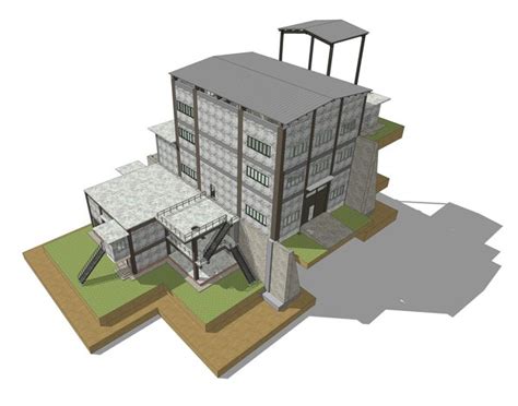 Sketchup Factory Models Turbosquid