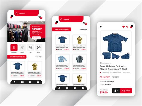 Marketplace Mobile App Ui Design By Webdesk Solution On Dribbble