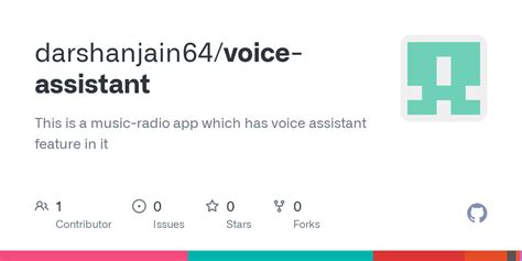 GitHub Darshanjain Voice Assistant This Is A Music Radio App Which Has Voice Assistant