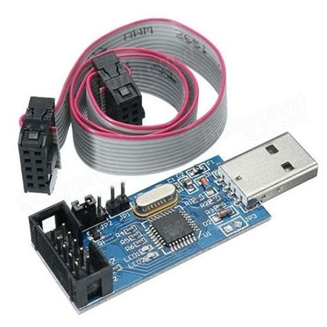 Jual Usbasp Usbisp Avr Programmer Usb Asp Usb Isp Downloader Shopee