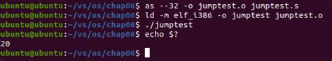 操作系统实验报告3：linux 下 X86 汇编语言2如何再ubuntu汇编器gas Gnu Assembler In Atandt