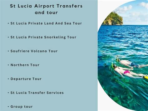 Ppt Private Land And Sea Tour St Lucia Powerpoint Presentation Free