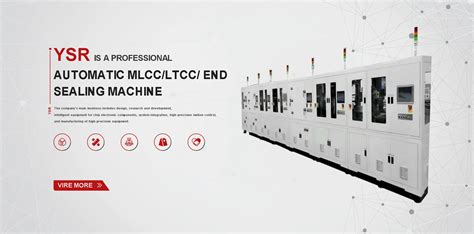 Ysr Technology Leading Automation Equipment Mlcc Htcc Ltcc Cutting Machine Manufacturer In China