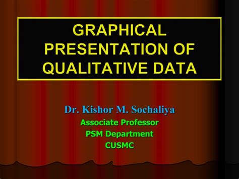 Graphical Presentation Of Qualitative Data Pptx