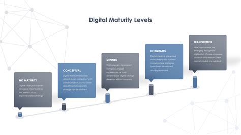 Digital Maturity Levels Slide Digital Transformation Presentation