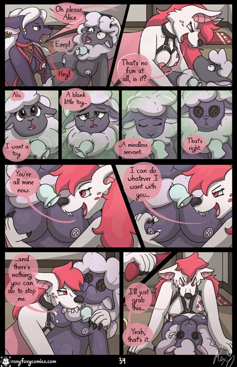 Rule 34 Absurd Res Anthro Bat Bite Bovid Button Eyes Caprine Comic