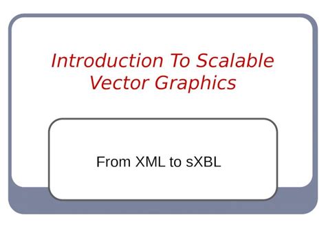 PPT Introduction To Scalable Vector Graphics DOKUMEN TIPS