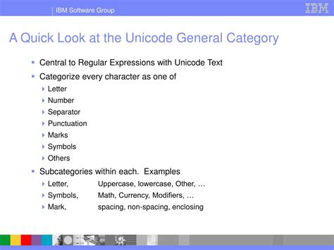 Ppt Unicode Text And Regular Expression Powerpoint Presentation Free