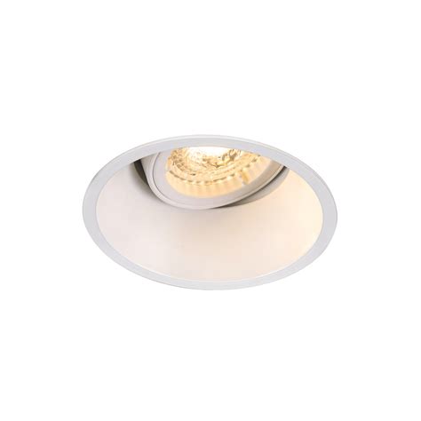 Slv Horn Recessed Lamp Qpar51 White Aluminium Ø 105 Cm Uk