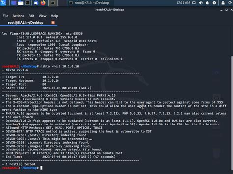 github edwinmelero nikto and burp suite analyzing output from web