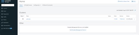 getting error while adding cloudera management ser cloudera