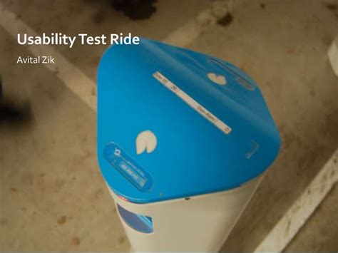 How To Perform Usability Testing To A Car Ppt