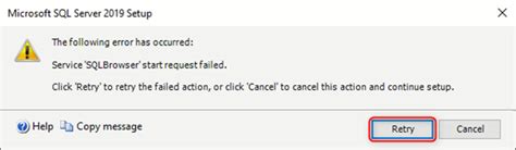Troubleshooting Sql Server Installation Error Service ‘sqlbrowser
