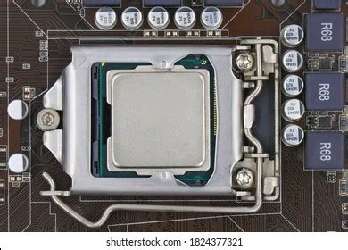 Cpu Socket Technology Background Stock Photo 1824377321 Shutterstock