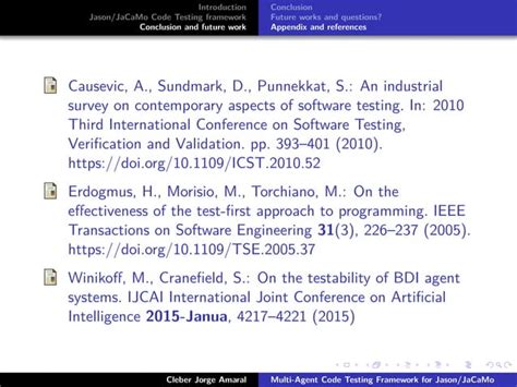 jason code testing framework ppt