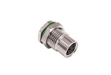 M Rear Panel Mount Connector