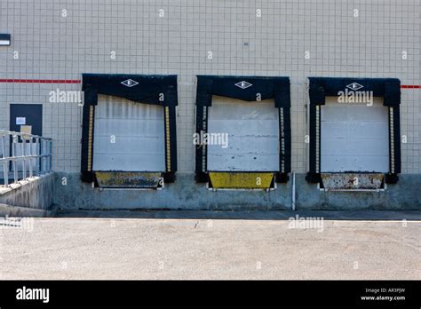 Loading Dock Door Stock Photo Alamy