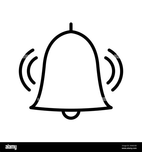 Notification Outline Vector Icon Stock Vector Image And Art Alamy