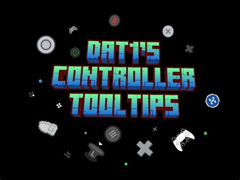 Dat1s Controller Tooltips Full Release Many New Designs Minecraft Texture Pack