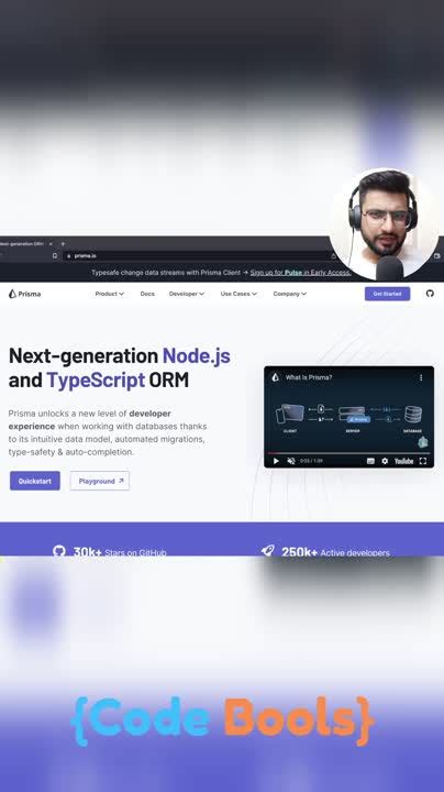 manpreet singh on linkedin javascript prisma database orm nodejs