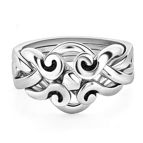 Celtic Puzzle Ring 4ans Puzzle Ring Store