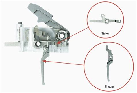 Triggertech Diamond Fits Ar 15 Straight Flat Black Trigger