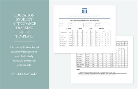 Classroom Attendance Sheet In Excel Google Sheets Download Template Net