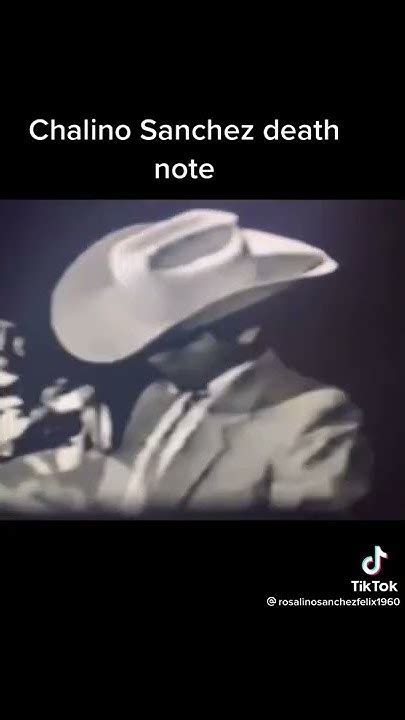 Chalino Sanchez Death Note Original Video Youtube