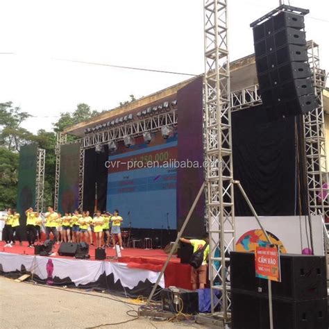 Big Outdoor Sound System CVR Line Array For People