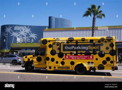 The Parking Spot Van Near Lax Airport Los Angeles California United