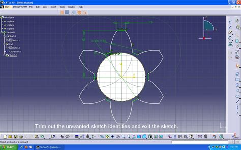 tutorial modeling a helical gear in catia v5 grabcad tutorials