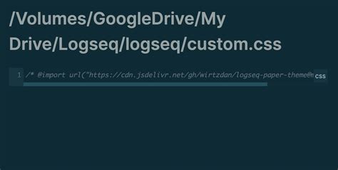 Customcss Acting Differently Between Apps · Issue 3402 · Logseqlogseq · Github