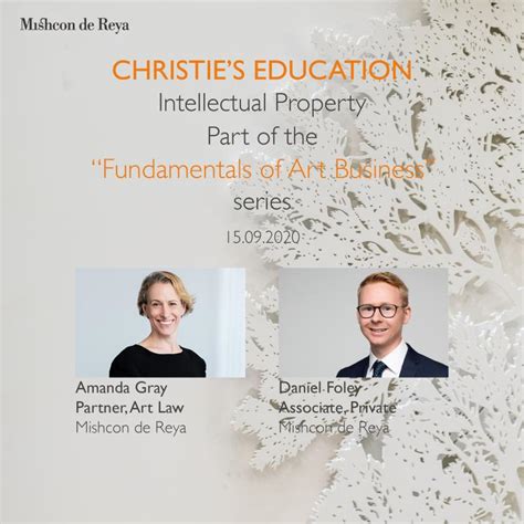 Artlaw Christies Intellectualproperty Daniel Foley