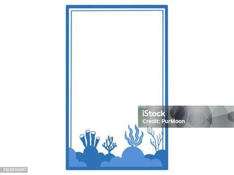 여름 바다 프레임 배경 그림입니다 바다 프레임 배경 그림에서 수중 여름 프레임 배경 그림입니다 산호초 여름 프레임 배경