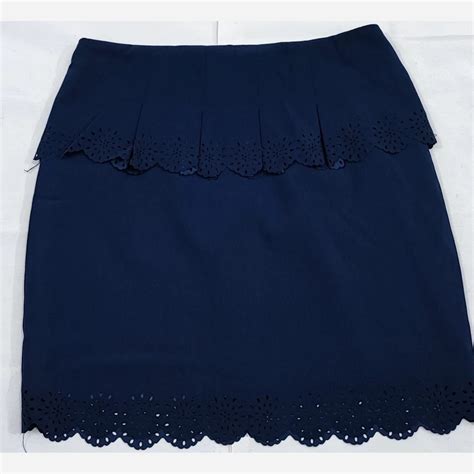 خرید و قیمت دامن کوتاه دخترانه سورمه ای جینویان از غرفه ژیگولینا