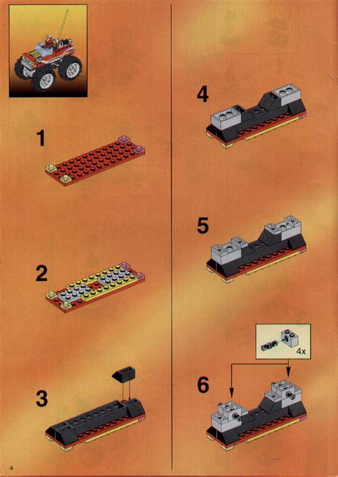 Lego Instructions For Set 6584 Extreme Team Challenge Town Extreme Team