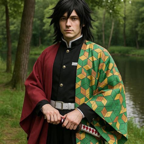 Giyu Demon Slayer Cosplay Etsy