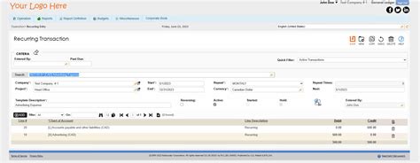General Ledger 1erp User Guide