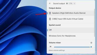Change Output Device On Windows How To