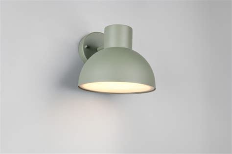 Luma 1 Light Green Ip44 Rated Outdoor Wall Light The Light House8996