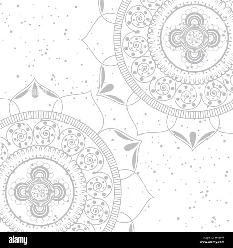 Color Mandala Pattern Background Stock Vector Image And Art Alamy
