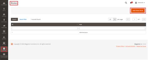 How To Create User Role In Magento 2