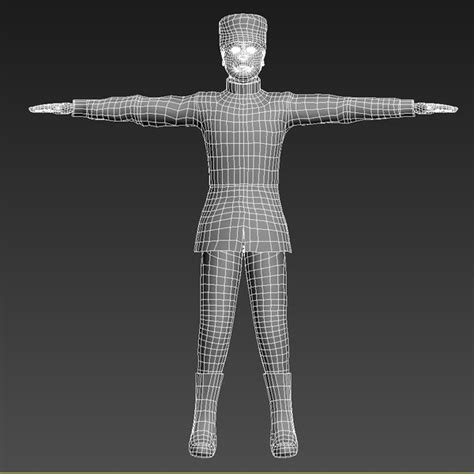 Character Biped Face 3d Model Turbosquid 1464768