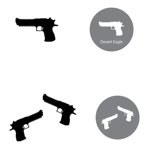 Premium Vector Firearms Icon Vector Template Illustration Logo Design