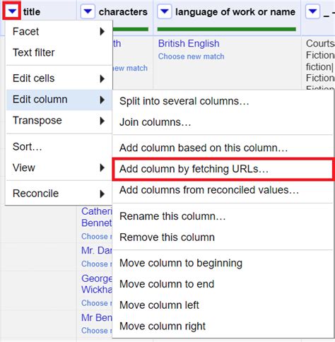 Openrefine Augmenting Activity 3 Using Add Column By Fetching Urls Map And Data Library
