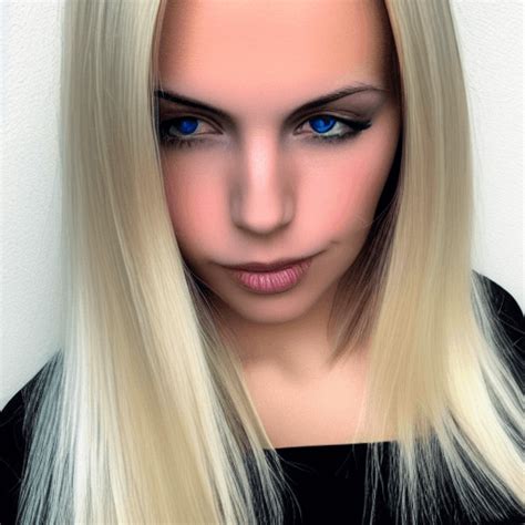 Blonde Woman Graphic · Creative Fabrica