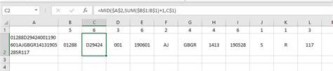 Excel Vba Split String Into Columns Based On Character Count Stack Overflow